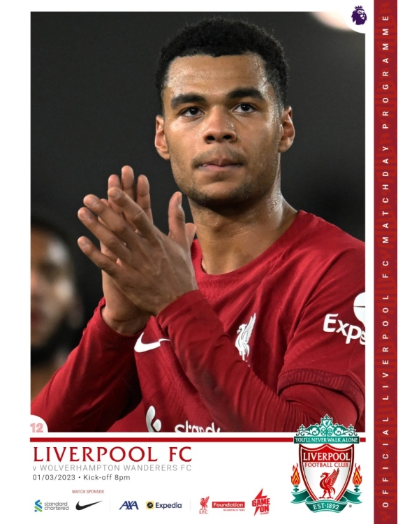 Matchday Programme 22 - Wolves 01/03/23