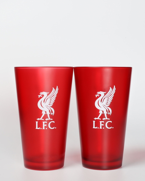 LFC Frosted Glass Twin Pack Tumblers