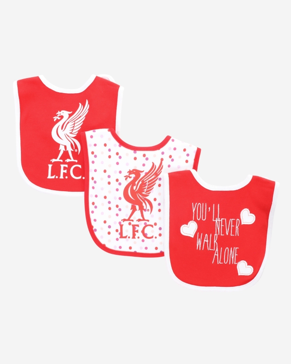 LFC 3 Pack Red Bibs