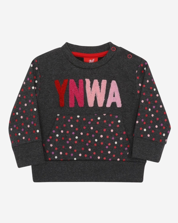 LFC Baby YNWA Charcoal Jumper