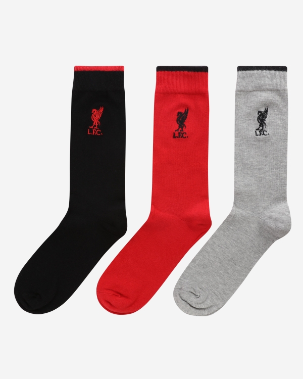 LFC Mens 3 Pack Core Socks