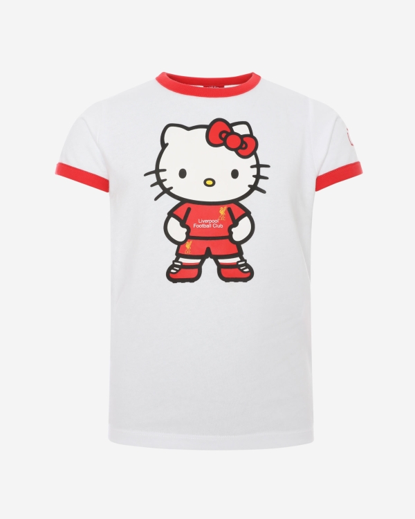 LFC Junior Hello Kitty Ringer Tee White