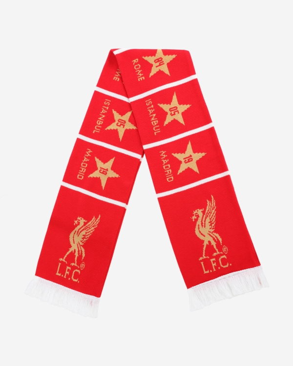 LFC UCL 6 Stars Scarf