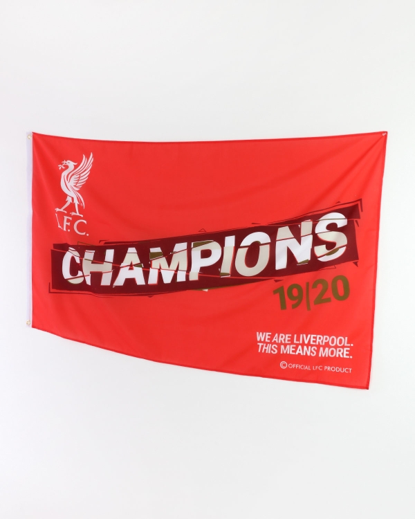 LFC Premier League Champions 19-20 Flag
