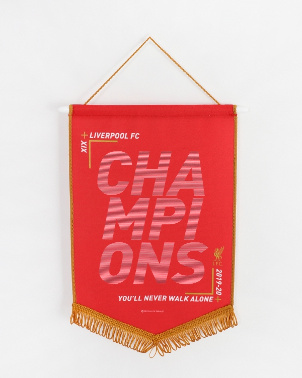 LFC Premier League Champions 19-20 Pennant