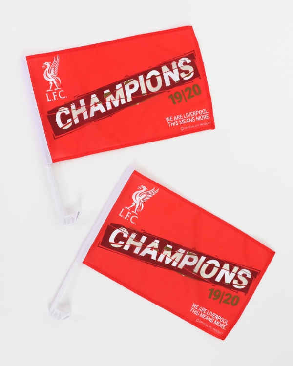 LFC Premier League Champions 19-20 Car Flags