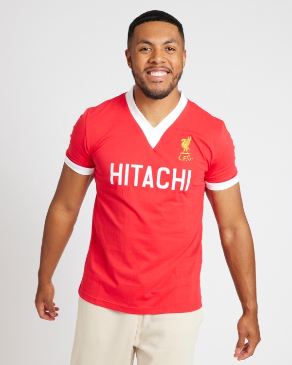LFC Mens Retro 1978 Hitachi Home Shirt