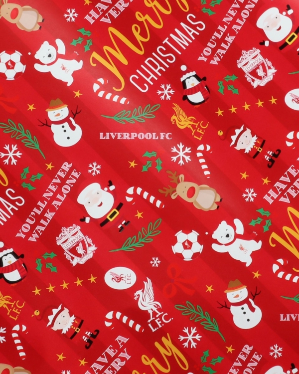 LFC Xmas Gift Wrap