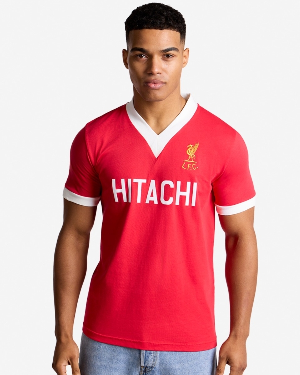 LFC Mens Retro 1978 Hitachi Home Shirt