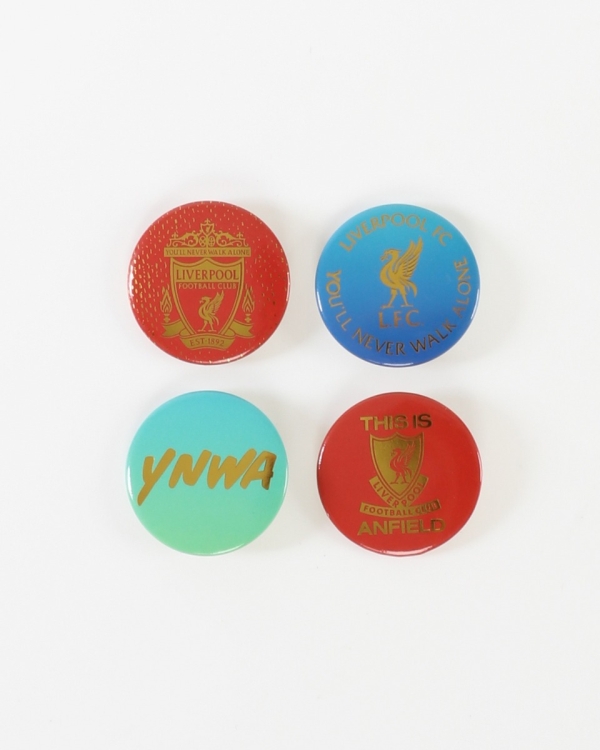 LFC 4 Pack Foil Badges
