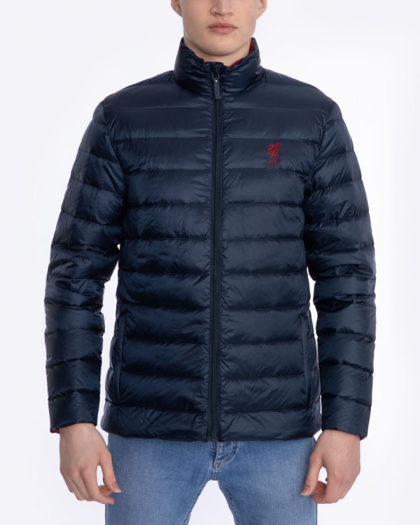 LFC Mens Navy Down Filled Jacket