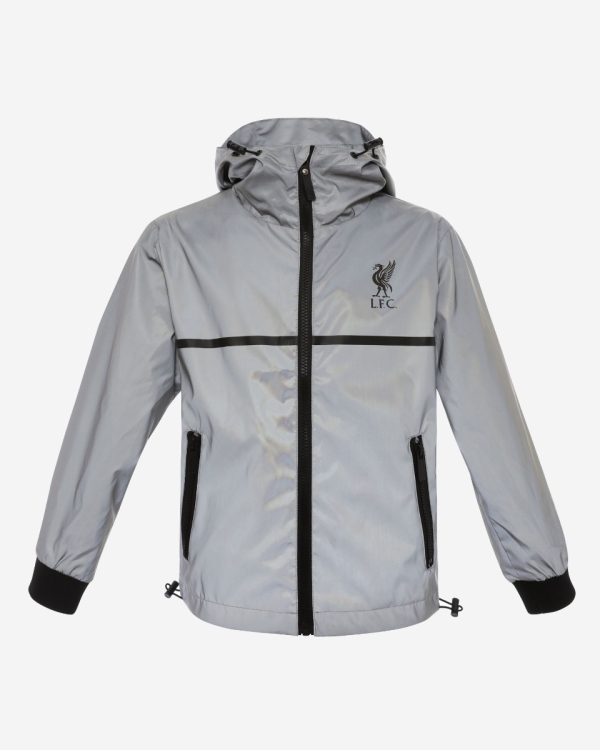 LFC Junior Grey Reflective Kagool
