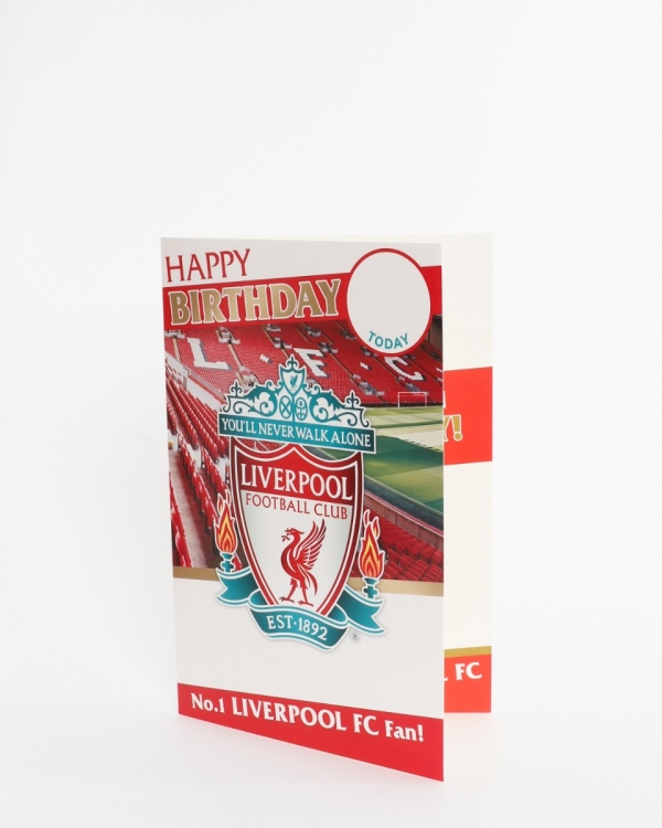 LFC Personalise Birthday Card | Liverpool FC Official Store