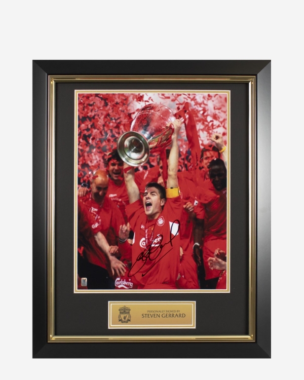 LFC Gerrard Signed Istanbul 2005 Image