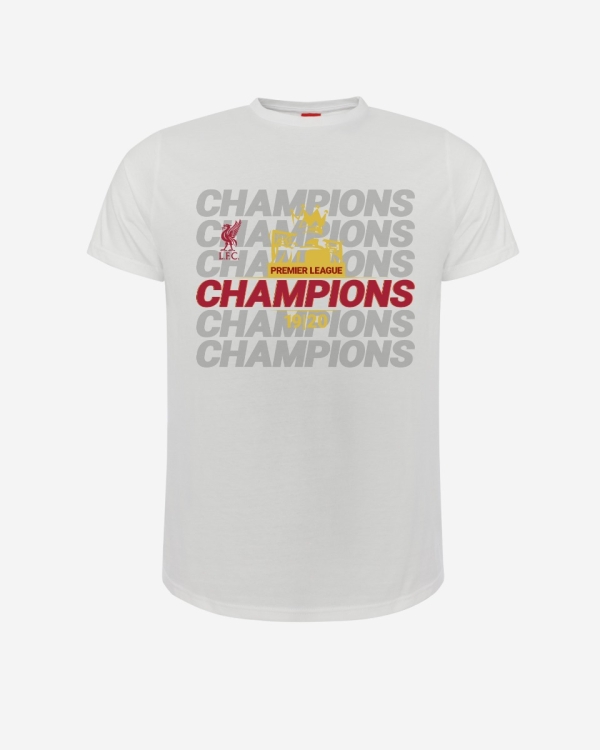 LFC Adult EPL Champions 19-20 White Tee