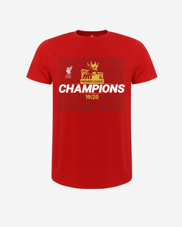 LFC Adult EPL Champions 19-20 Red Tee