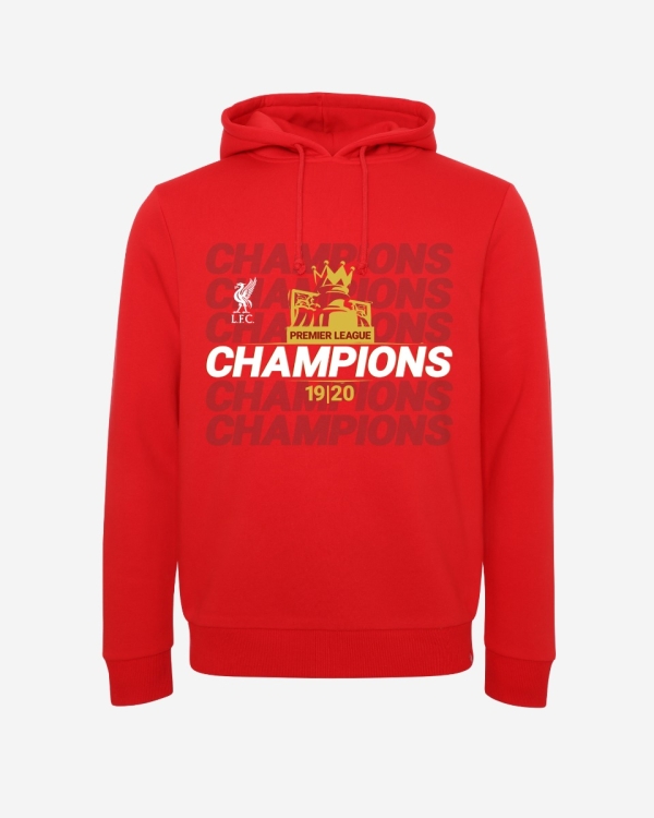 LFC Adults EPL Champions 19-20 Red Hoody