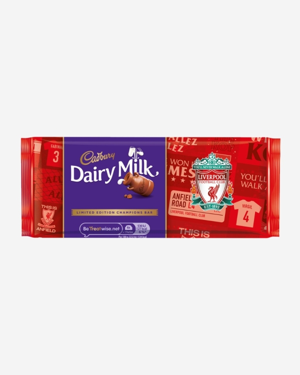 LFC Cadbury Limited Edition Chocolate Bar