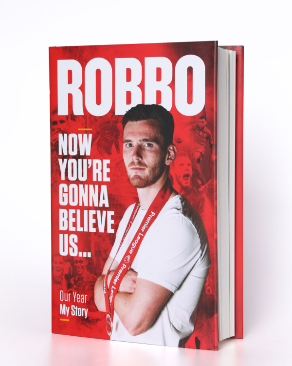 LFC Signed Robbo Now You're Gonna Believe Us Book