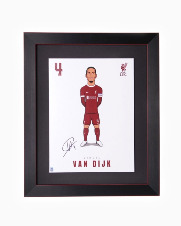 LFC Signed 23/24 Virgil Print