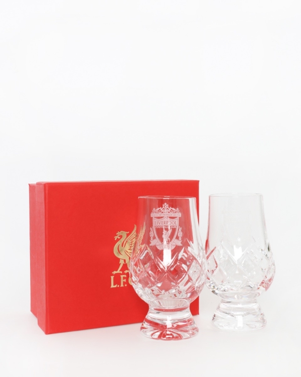 LFC Crystal Whiskey Glass Pair