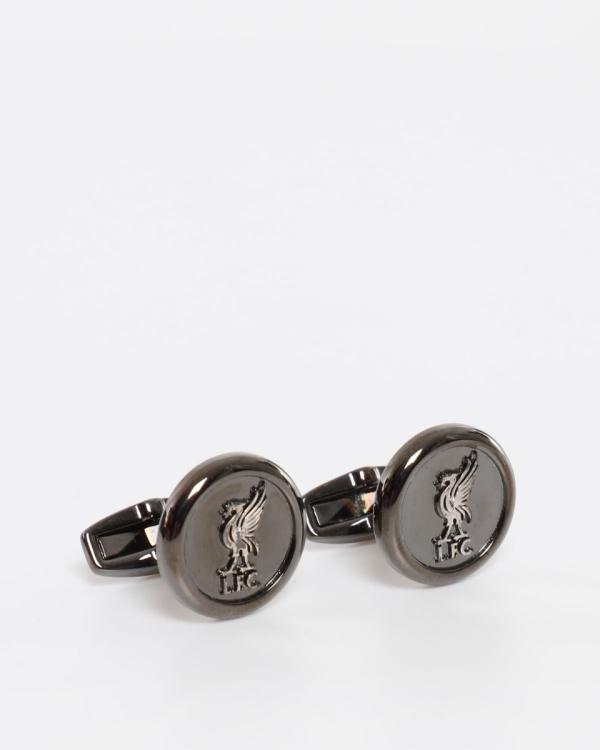 LFC Gunmetal Liverbird Cufflinks