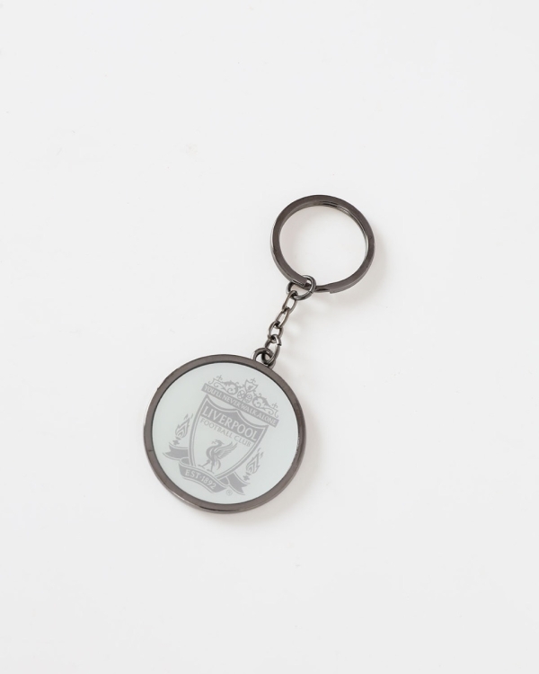 LFC Crest Glass Keyring