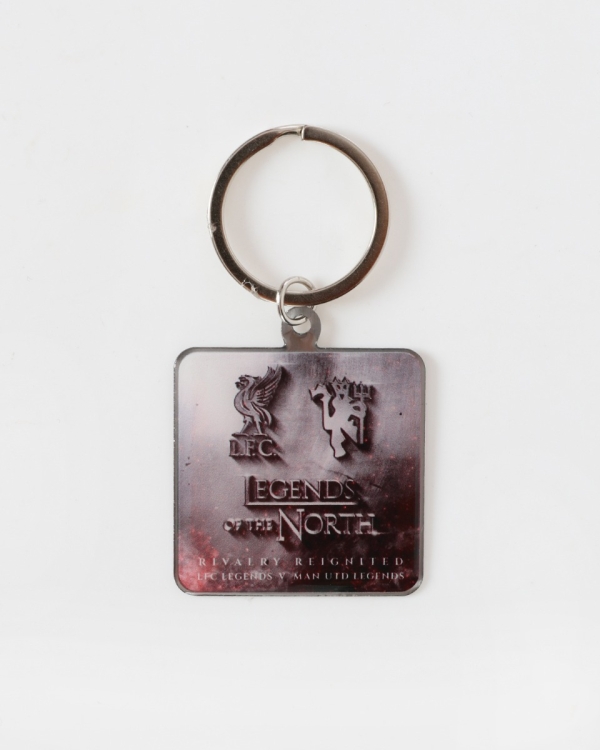 LFC V MUFC Legends Keyring