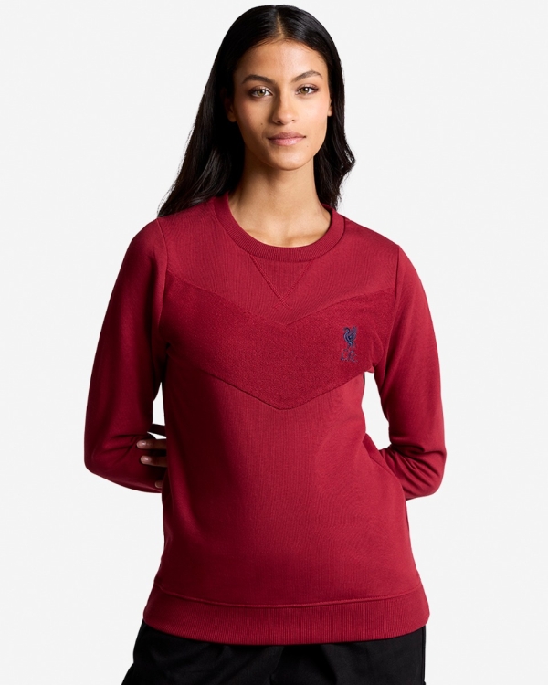 LFC Womens Ruby Reverse Crew Neck Sweatshirt