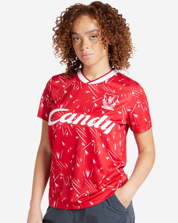 LFC Retro Womens 89-91 Candy Home Shirt