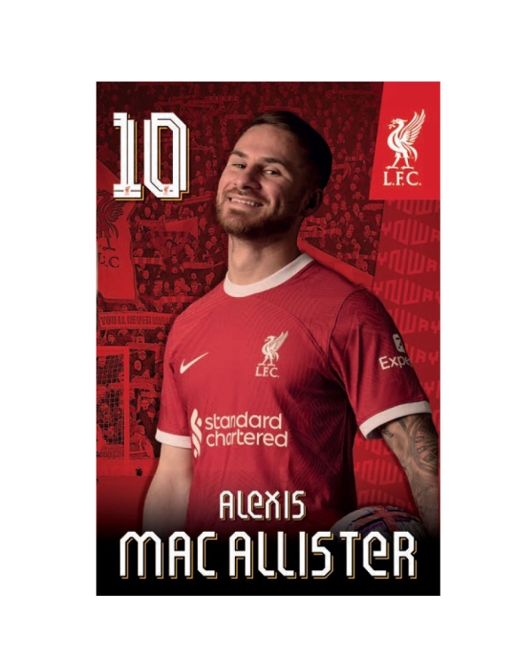 LFC 23/24 Mac Allister Poster