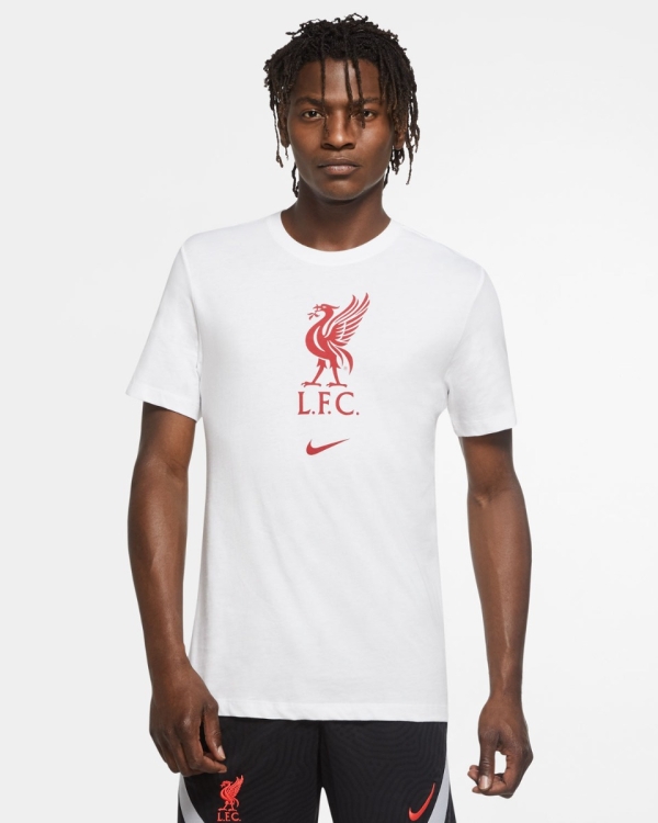 LFC Nike Mens White Evergreen Tee