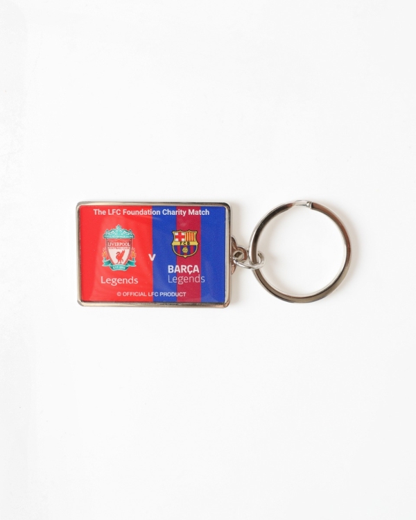 LFC v Barcelona Legends Keyring