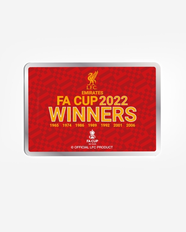 LFC FA Cup 22 Winners Badge