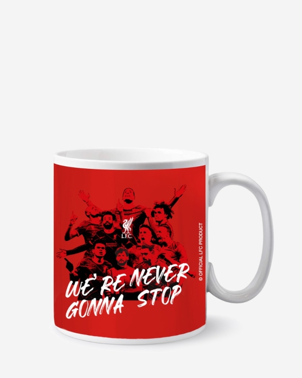 LFC UCL Semi Final Never Gonna Stop Mug