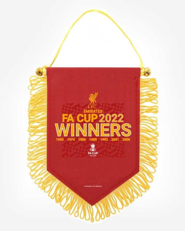 LFC FA Cup 22 Winners Pennant
