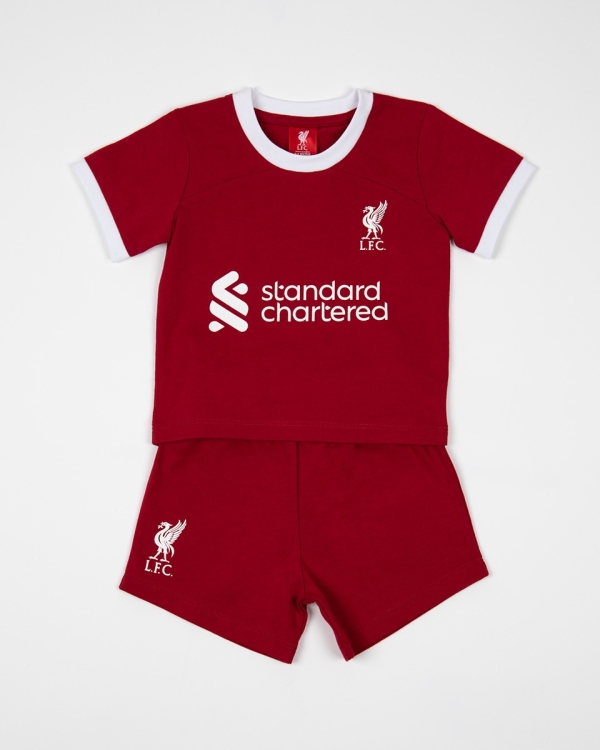 LFC Baby Home PJ Set 23/24 | LFC Baby PJs| Liverpool FC Official Store