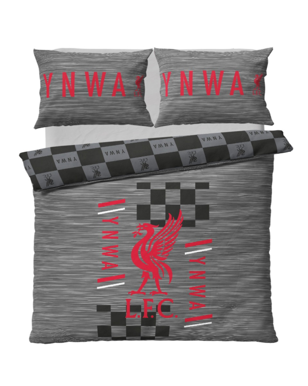 LFC Bettdecke für Doppelbett Schwarz