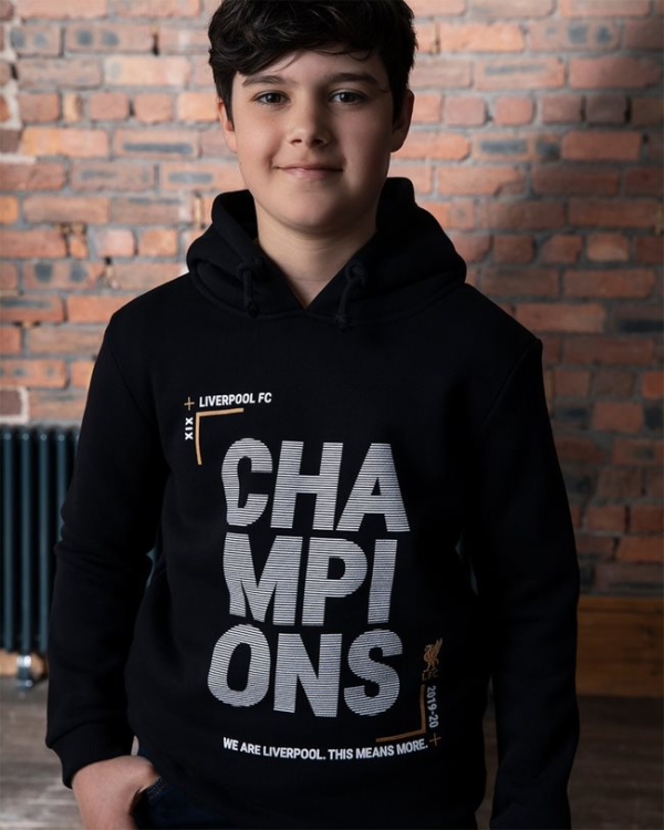 LFC Junior Premier League Champions 19-20 Black Hoody