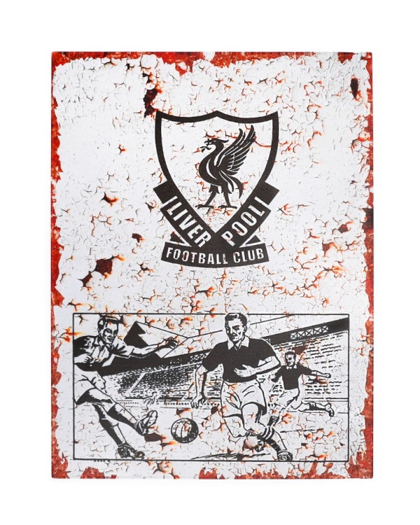 LFC Distressed Vintage Metal Sign