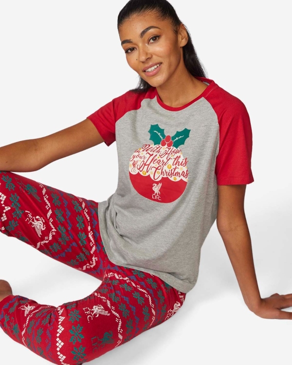 LFC Womens Christmas Pyjamas