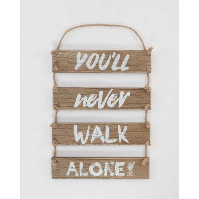 LFC YNWA Wood Hanging Sign