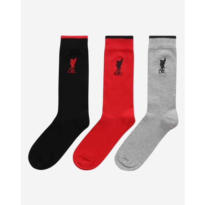 LFC Mens 3 Pack Core Socks