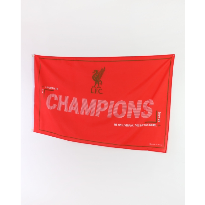 Bandera LFC Campeones Premier League 2019-20