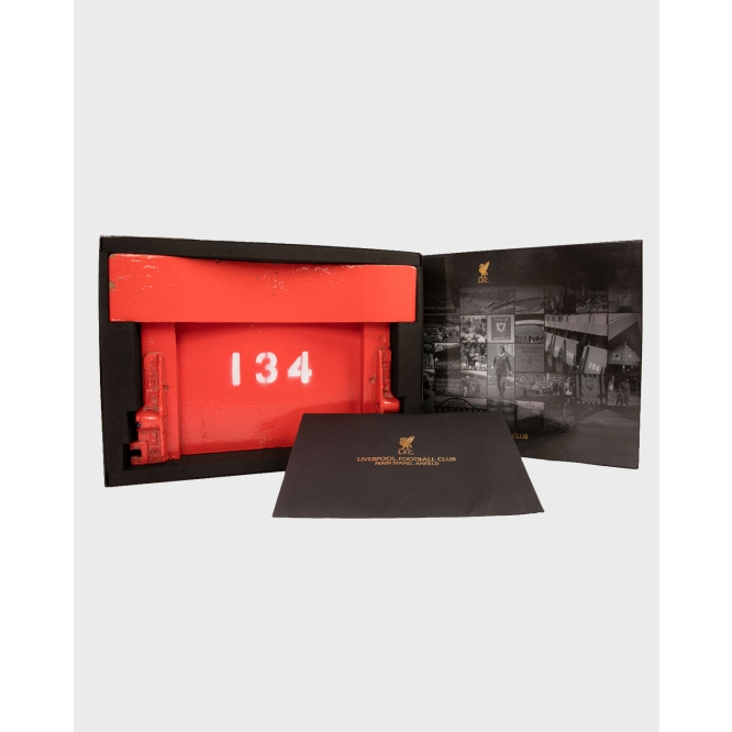 LFC Collector's Edition Main Stand Boxed Wooden Seat