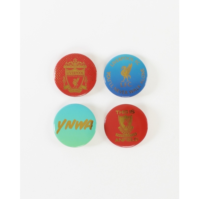 LFC 4 Pack Foil Badges