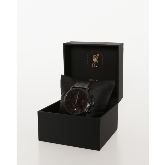 LFC Mens Gun Stainless Steel Bracelet Watch