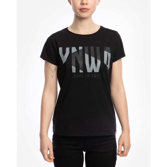 LFC Womens Black YNWA Tee