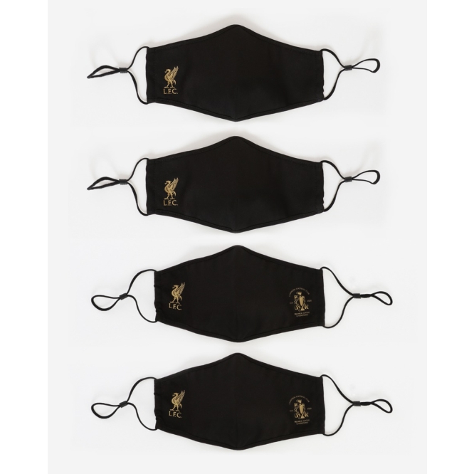 LFC Adults 4 Pack Champions Face Cover