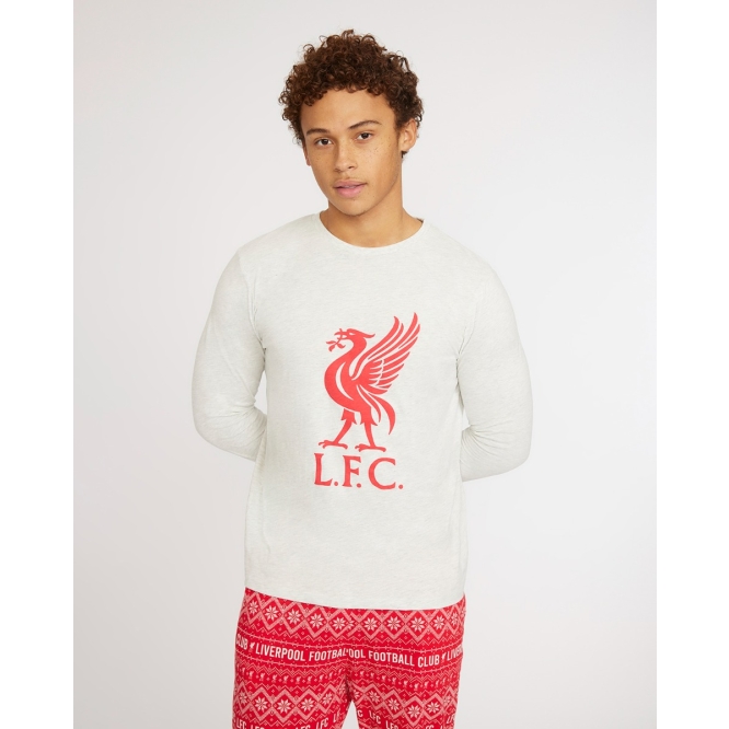 LFC Mens Red Liverbird Pyjamas